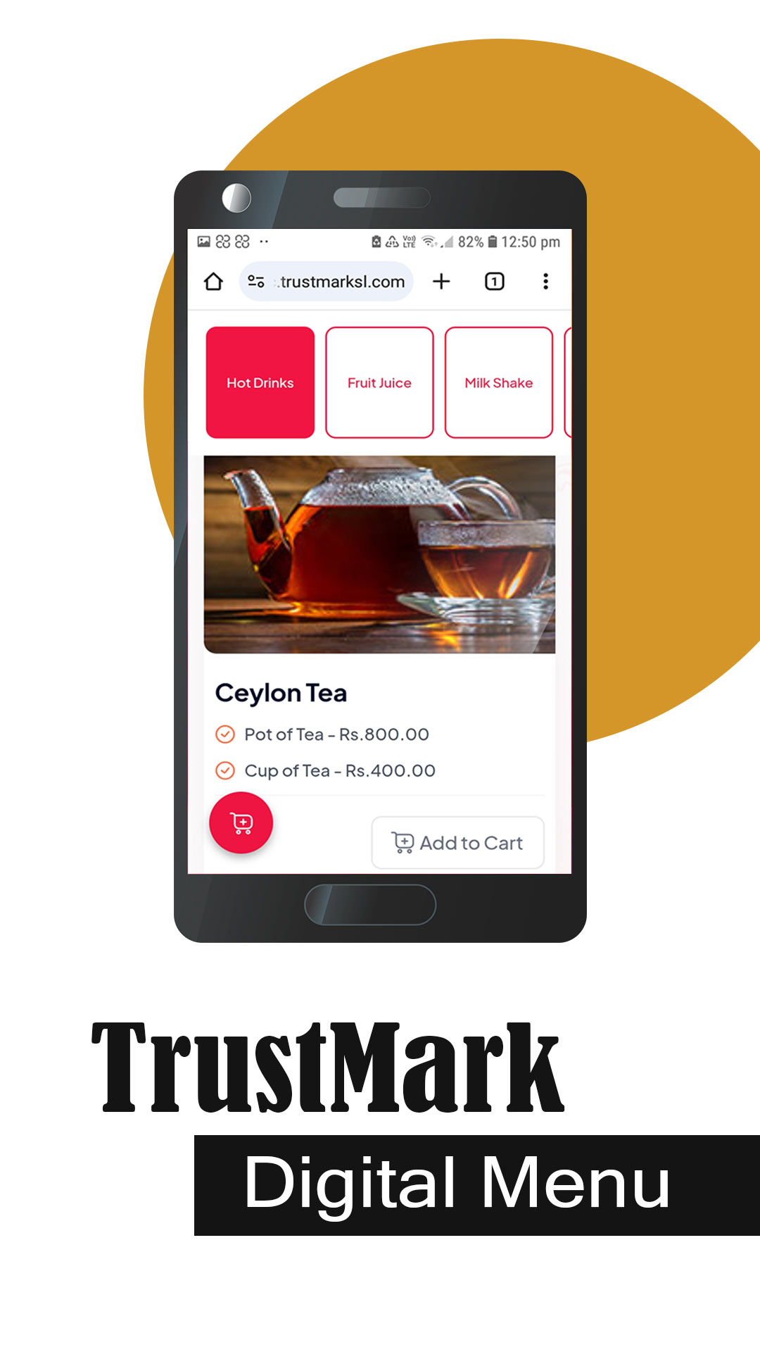 QR Menu, Digital Food Menu in Sri Lanka | TrustMark